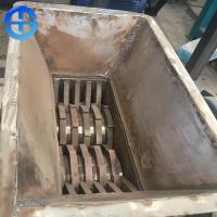 China 500 kg/H Power 30 kw Single Shaft Shredder For Scraps for sale