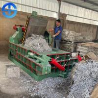 China Turn Over Out Bale Size 300*300mm Scrap Metal Baler for sale