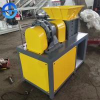 China 700kg/h 800kg/H Scrap Dual Shaft Shredder 18.5kw Power for sale