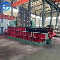 China 250 Ton Pressure Metal Scrap Baling Machine 500*500mm Bale Size for sale