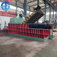 China 8-10 Ton / Day Bale Size 500*500mm Scrap Metal Baler Machine for sale