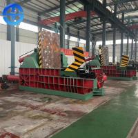 China 8-10 Ton / Day Bale Size 500*500mm Scrap Metal Baler Machine for sale