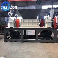 China 15 Ton/H 2*75kw Dual Shaft Shredder Pure Copper Motors for sale