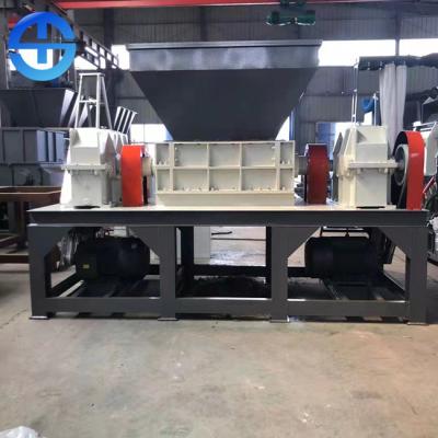 China 15 Ton/H 2*75kw Dual Shaft Shredder Pure Copper Motors for sale