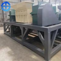 China Two 75kw Motors Alloy Steel Blades Scrap Metal Shredder Dual Shaft for sale