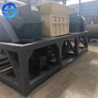 China Two 75kw Motors Alloy Steel Blades Scrap Metal Shredder Dual Shaft for sale