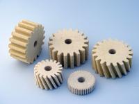 China ISO9001 Approval PEEK Gears Automotive Plastic Parts Customized Size for sale