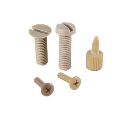 China Custom PEEK Plastic Injection Molded Tubing Fittings Corrosion Resistance 285C for sale