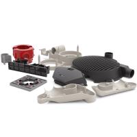 China Wear Resistance PSU Injection Molded Small Plastic Parts 100000 Shots Custom Colors for sale