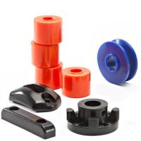 China Wear Resistance PSU Injection Molded Small Plastic Parts 100000 Shots Custom Colors for sale