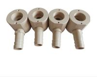 China Heat Resistant PEEK Plastic Fittings Custom High Quality 260°C Service Temperature for sale