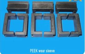 China 0.005mm Precision Plastic Injection Molding Parts Custom Peek Sleeve for sale
