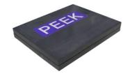 China Heat Resistance Thin 4mm PEEK Plastic Sheet High Performance for sale