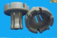China Custom PEEK Flange Plastic Injection Molding Parts 81~130MPa Tensile Strength for sale