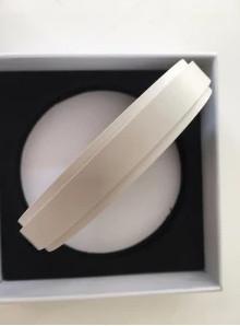 China White PEEK Dental Disc 98mm Diameter FDA Certified Machined Parts for sale