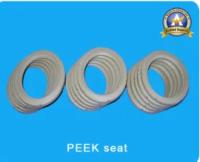 China Wear Resistance PEEK Seat Ball Valve O Ring Custom Size 260C Temperature for sale