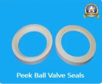 China PEEK Valve Seal 260C High Temperature Resistant for Petroleum Chemical Industry Custom Size for sale