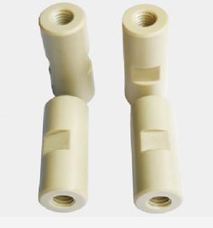 China 1/16 1/8 Inch PEEK Two Way Adapter Peek Tubing Connector 10-32UNF 1/4-28 for sale