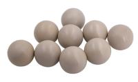 China 0.005mm Precision Peek Balls Machined Plastic Components Fatigue Resistant for sale