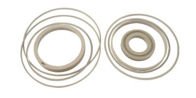 China Durable Customized Peek O Ring Heat Resistance Plastic Seal Ring for sale
