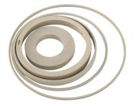 China Durable Customized Peek O Ring Heat Resistance Plastic Seal Ring for sale