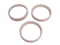 China Custom PEEK Injection Molding Valve Seal 260C Continuous Use Temperature V-0 Flame Retardant for sale