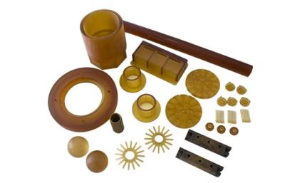 China 100% Virgin Plastic Pi Rod Polyimide Parts High Low Temperature Resistance for sale