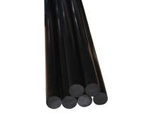 China PEEK Plastic Rod 1000mm High Temperature Resistance Round Polyetheretherketone Rod for sale