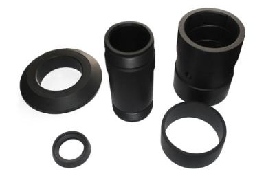 China Heat Resistant Black PEEK Bushing 1.3-1.6g/cm3 Custom Machined Parts for sale