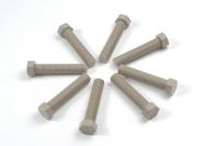 China High Precision Virgin Peek Set Screws Bolts / Peek Socket Head Cap Screws for sale