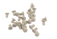 China High Temperature Resistant PEEK Plastic Screws and Bolts M3 to M30 ISO 7045 for sale