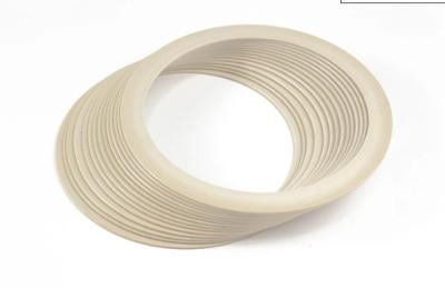 China Custom PEEK Plastic Gaskets Heat Resistant 260°C High Performance Flat Seals OEM ODM for sale