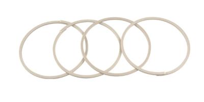 China High Pressure Resistance PEEK Plastic Parts Wear Piston Ring for sale