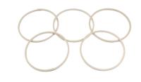 China High Strength PEEK Back Up Rings Choke Ring Seals 260°C Continuous Use Temperature for sale