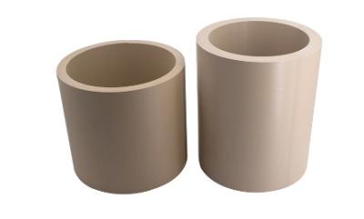 China Continuous Extrusion PEEK Pipe High Corrosion Resistance For Electric for sale
