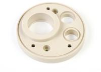 China Custom PEEK Plastic CNC Precision Machining Parts 1 Piece MOQ 2 Week Lead Time for sale