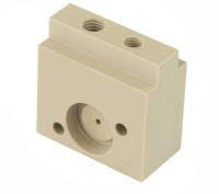 China Chemical Resistant PEEK CNC Milling Parts 0.01mm Tolerance for Precision Electronic Components for sale