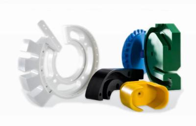 China Custom High Density PEEK Plastic Parts CNC Milling 0.01mm Tolerance PANTONE Color for sale