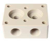China Precision PEEK Plastic Parts 0.002mm-0.005mm Tolerance Corrosion Resistance High Temperature 260C for sale