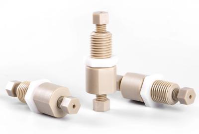 China Textile Printing Dyeing Industry PEEK Plastic Parts High Performance for sale