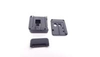 China Chemical Resistant PEEK CNC Milling Parts Black Color Custom Machining 1 Piece MOQ for sale