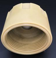 China High Resistance Customized Peek Products Flange For Engineering for sale