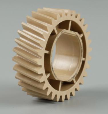 China Custom Cylindrical Peek Machine Reduction Precision Helical Injection Plastic Gear for sale