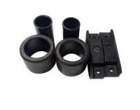 China Textile Industry PEEK Bushings Custom Machined Plastic Parts Low Creep 260C for sale