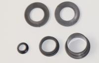 China Creep Resistant Black PEEK Plastic Bushing Sleeve 260°C High Elastic Modulus for sale