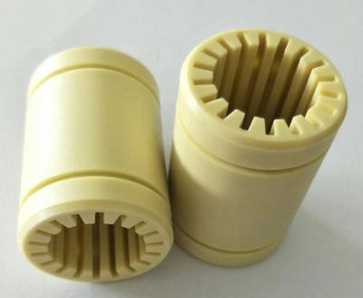 China Flameproof Peek Plastic Injection Molding PEEK Bushing Excellent Friction Performance for sale