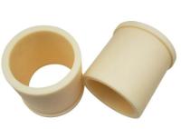 China Low Creep PEEK Plastic Parts Nylon POM Bushing Flame Retardant for sale