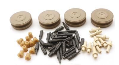 China Fire Retardant Peek Components Plastic Manufacturing Service Actual Packaging for sale