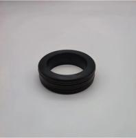 China Carbon Fiber Filled PEEK Plastic Parts High Elastic Modulus 220 MPa Tensile Strength Black for sale