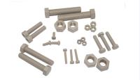 China Custom High Precision PEEK Plastic Injection Molding Nuts Chemical Resistant M6 for sale